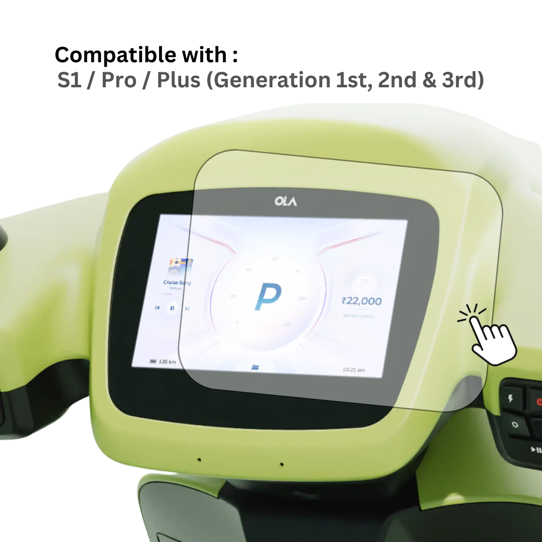 Ola Premium Screen Protection Guard for Ola S1, S1 Pro Gen 2 & S1 Air ...