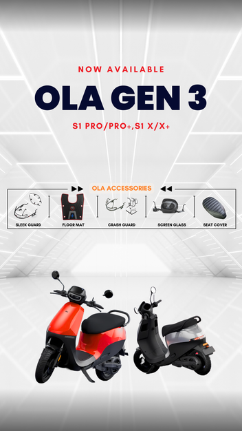 Buy Accessories for Ola Electric Scooter | Best in India – Urban Auto ...